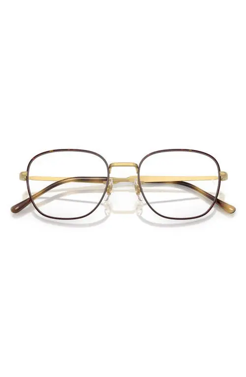 Ray-ban 51mm Square Eyeglasses - Havana