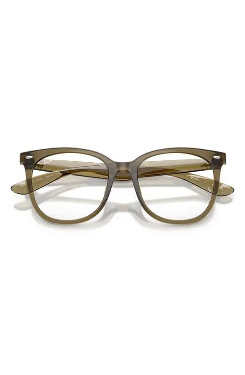Ray-ban 53mm Square Optical Glasses