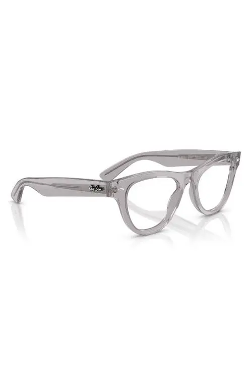Ray-ban 50mm Square Optical Glasses - Grey
