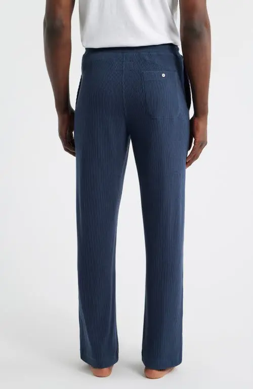 Daniel Buchler Ribbed Drawstring Pajama Pants