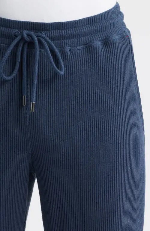 Daniel Buchler Ribbed Drawstring Pajama Pants