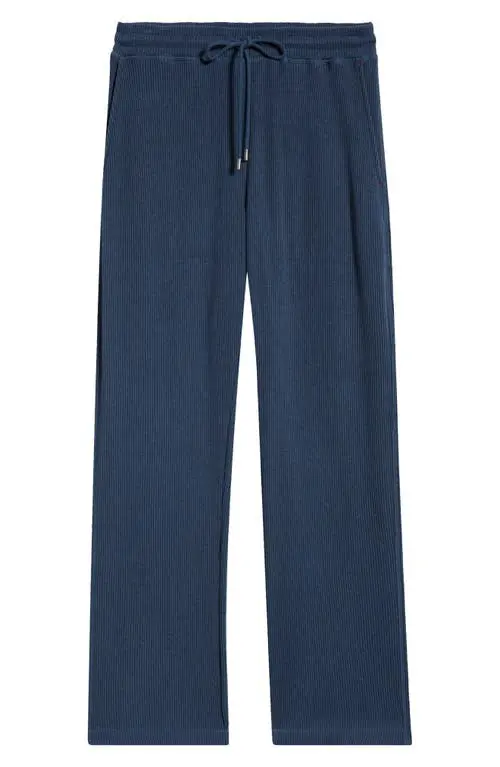 Daniel Buchler Ribbed Drawstring Pajama Pants