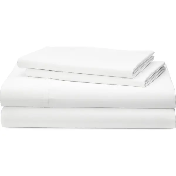 Ralph Lauren Spencer 475 Thread Count Sateen Sheet Set - White