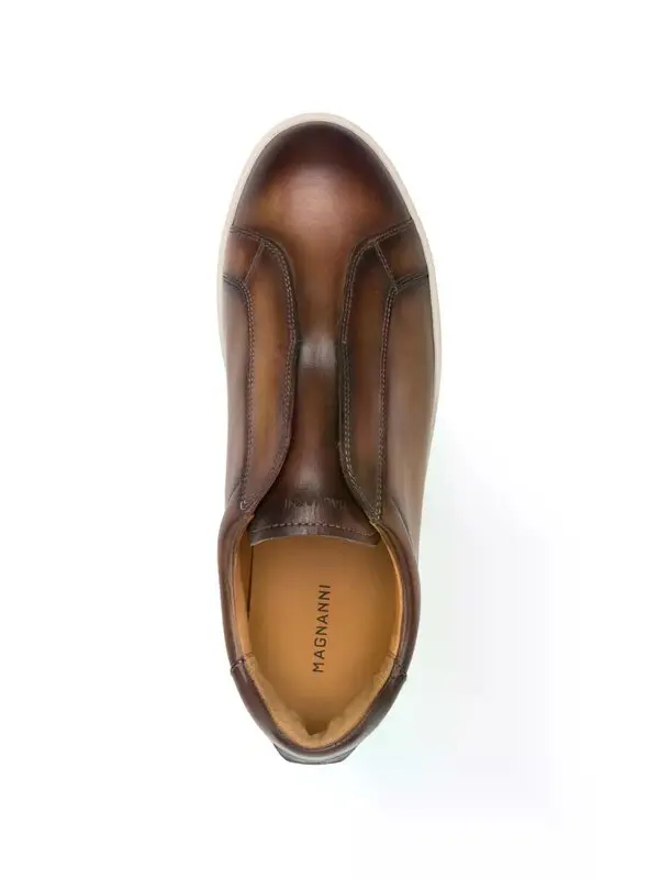 Magnanni Gasol Slip-on Sneakers - Brown