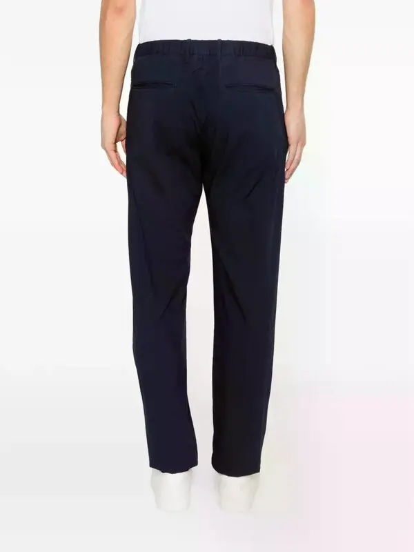 Incotex Elasticated Trousers - Blue