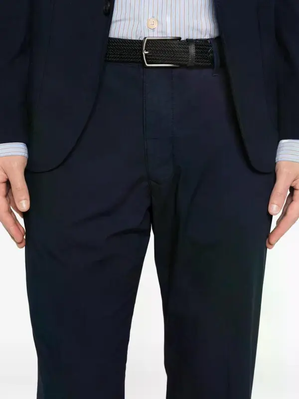 Incotex Elasticated Trousers - Blue