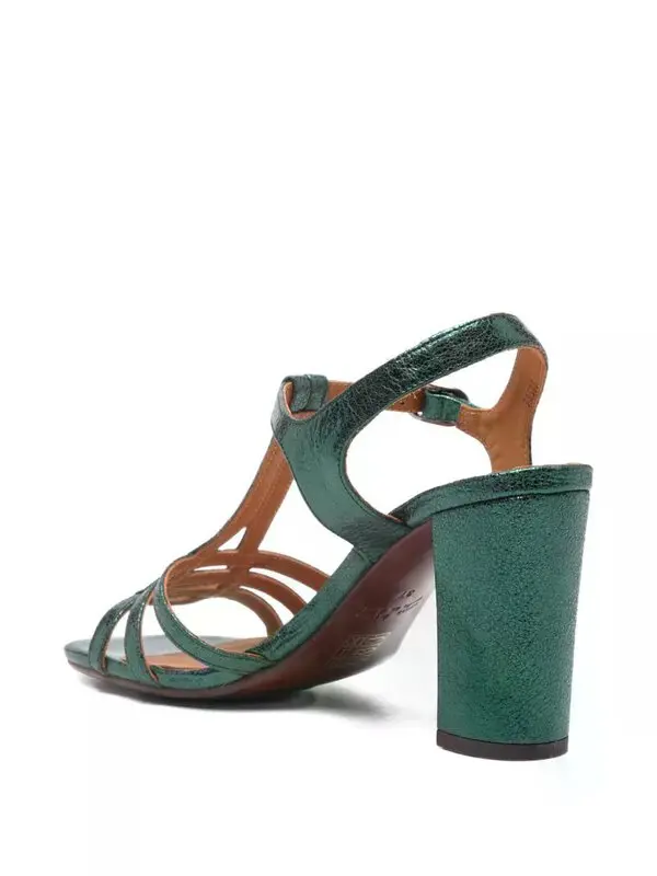 Chie Mihara T-strap Block Heel Sandals