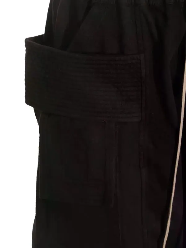 Rick Owens Drawstring Cargo Shorts - Black