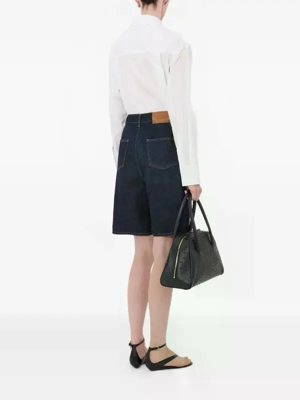 Loulou De Saison Five-pocket Denim Shorts - Blue