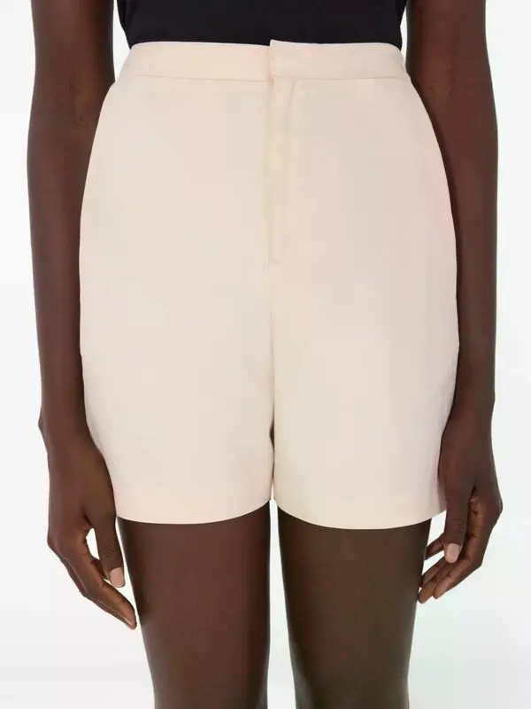 Loulou De Saison Ivan Elasticated Shorts - Neutrals