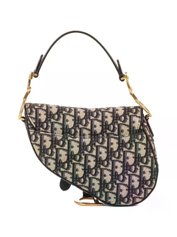 Dior Mini Saddle Handbag - Blue