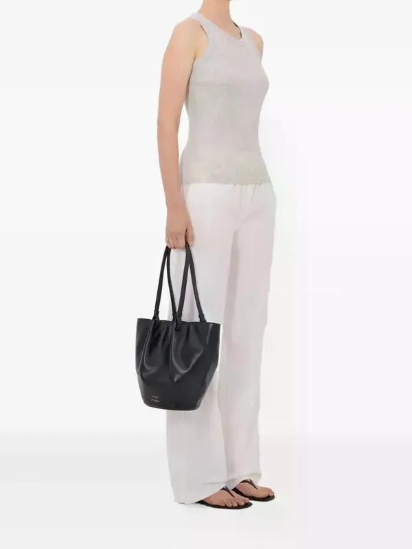 Loulou De Saison Limba Embroidered Tank Top - Grey