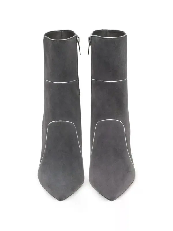 GIANVITO ROSSI Pointed-toe Panelled Boots