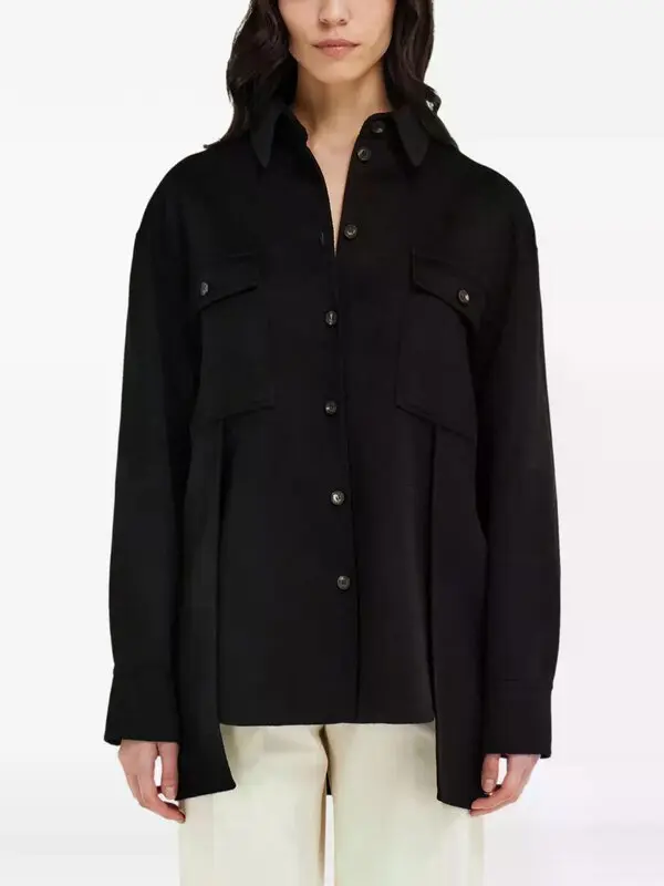 FERRAGAMO Cashmere Blend Overshirt