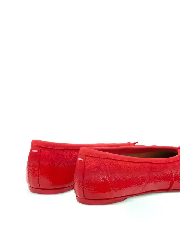 MAISON MARGIELA Tabi Ballet Flats - Red