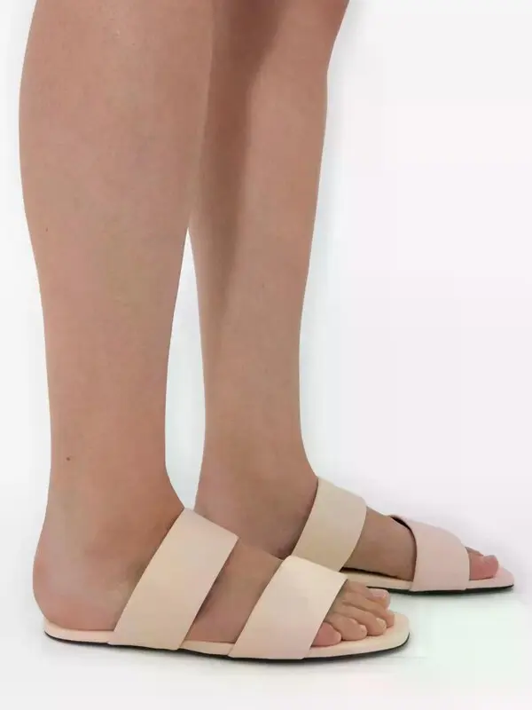 Loulou De Saison Kairo Top-strap Flat Sandals - Neutrals