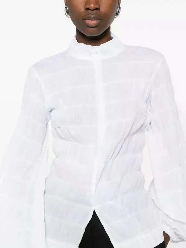 THELATEST Balloon-sleeve Shirt