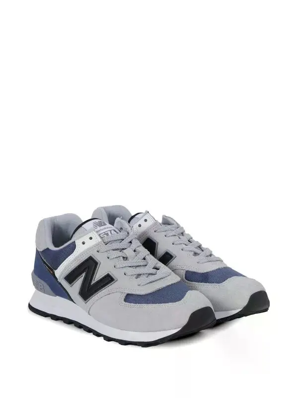 NEW BALANCE 574 Suede Sneakers - Grey