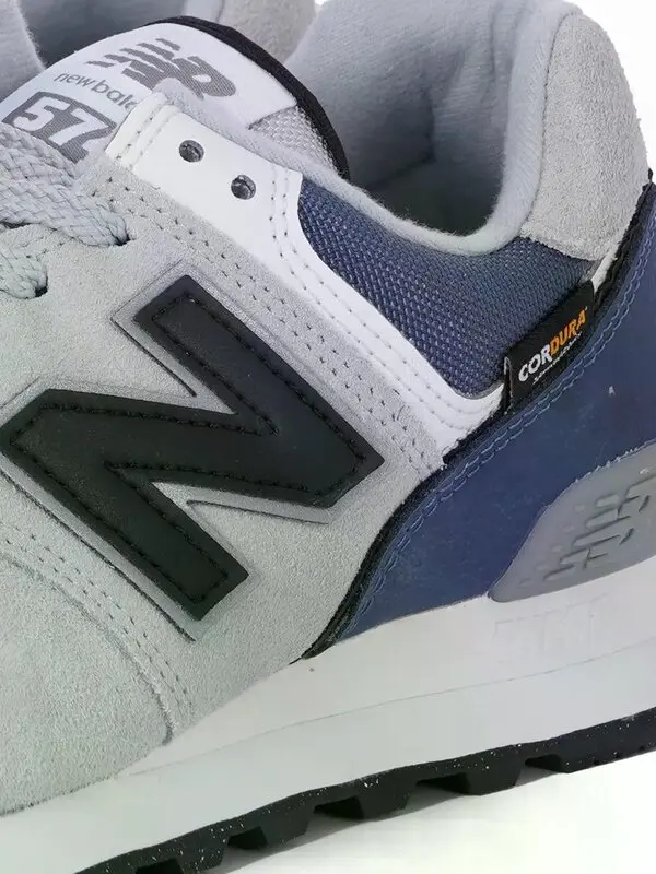 NEW BALANCE 574 Suede Sneakers - Grey