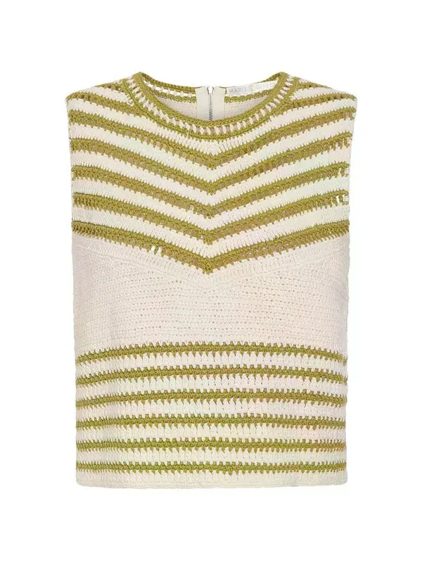 MARIE OLIVER Striped Tank