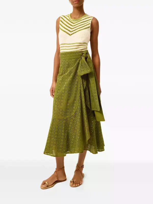 MARIE OLIVER Striped Tank