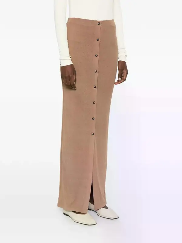 Nanushka Button-front Maxi Skirt