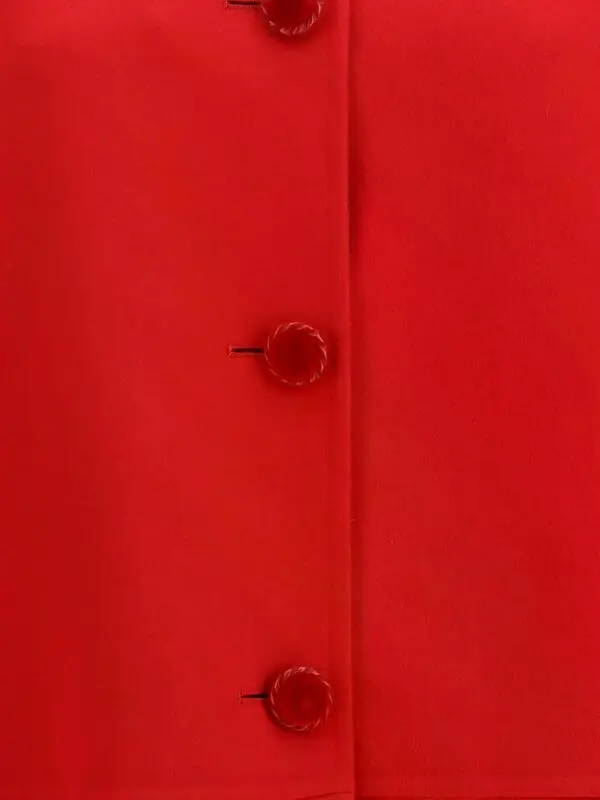 Valentino Garavani Solid Button Coat