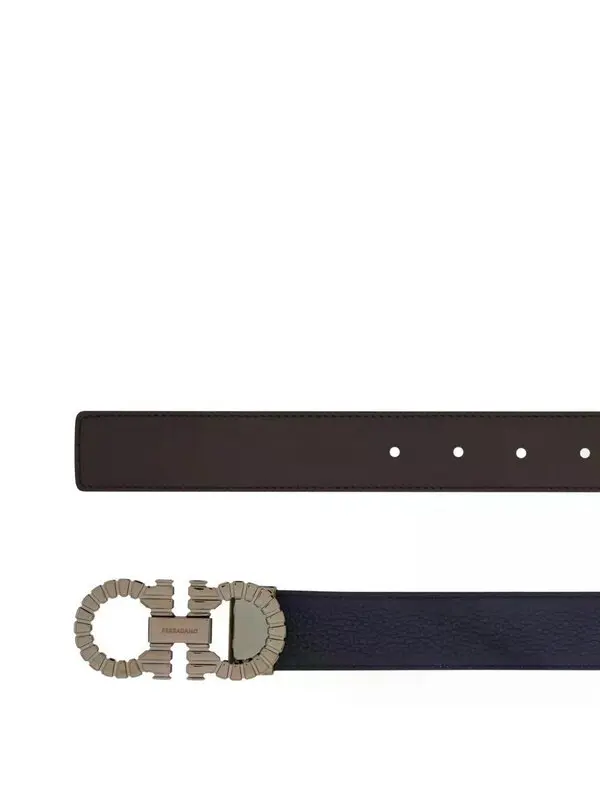 FERRAGAMO Reversible Gancini Belt