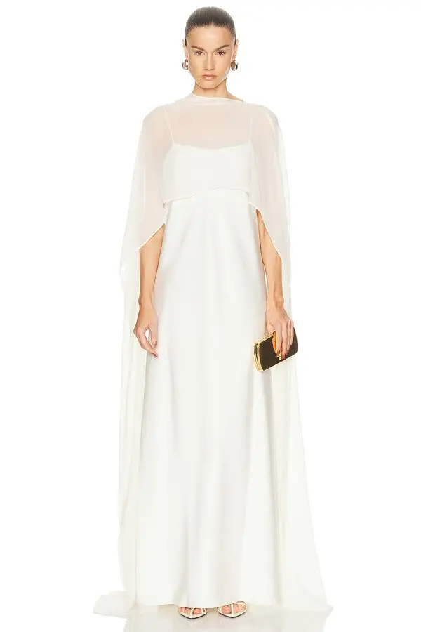 L'academie Evolet Gown - Ivory