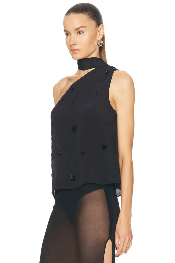 L'academie Brynn Embellished Top