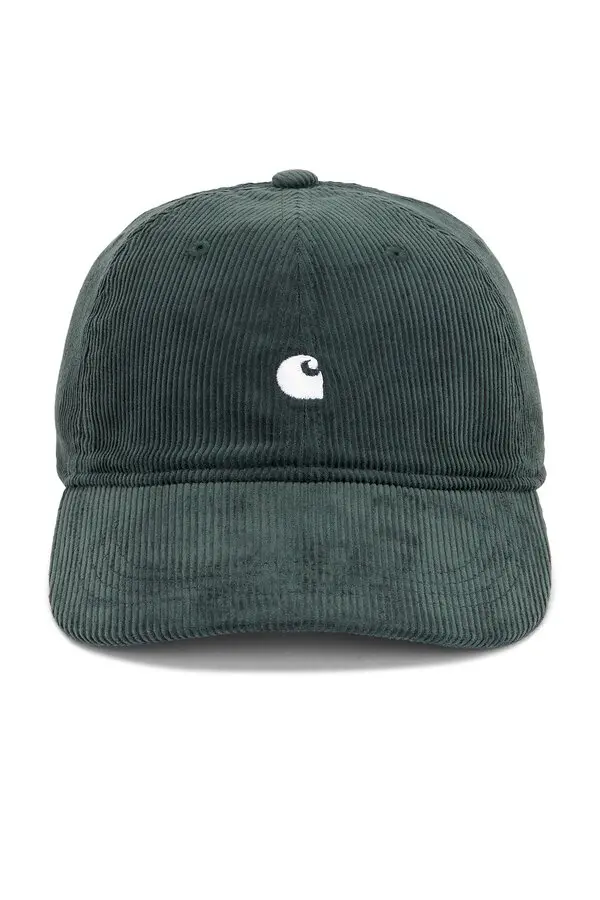 Carhartt Work In Progress Harlem Cap - Kale Green & White