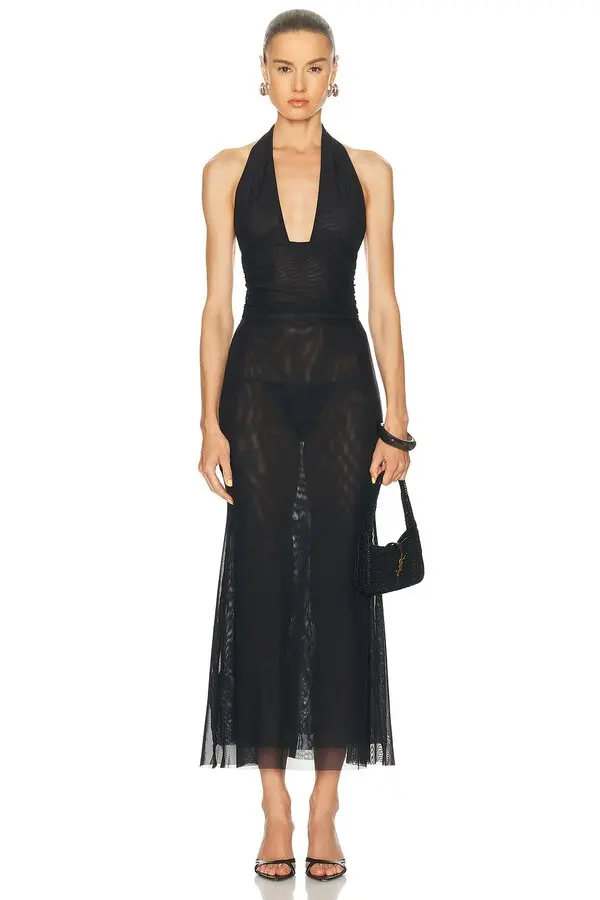 Bond Eye Alessia Maxi Dress - Black