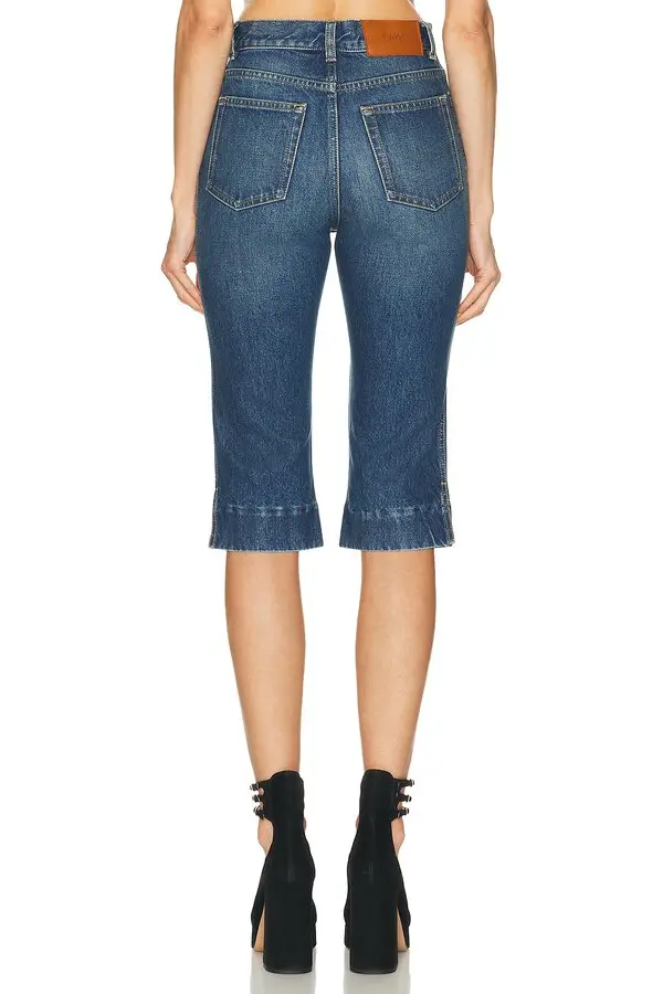 Chloé Denim Capri Pant