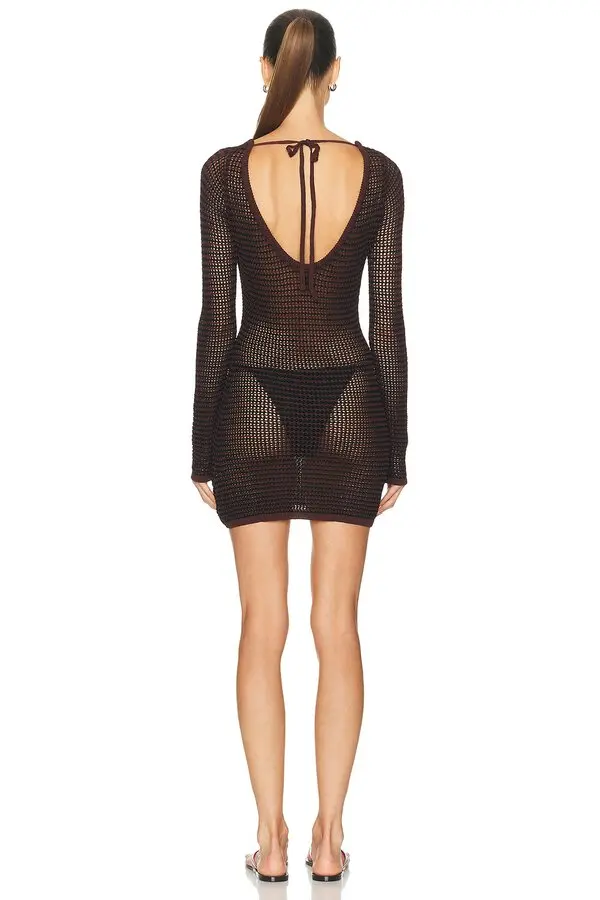 Bond Eye Rowan Long Sleeve Mini Dress