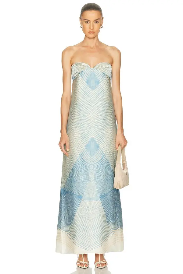 Alexis Dianne Dress - Azure