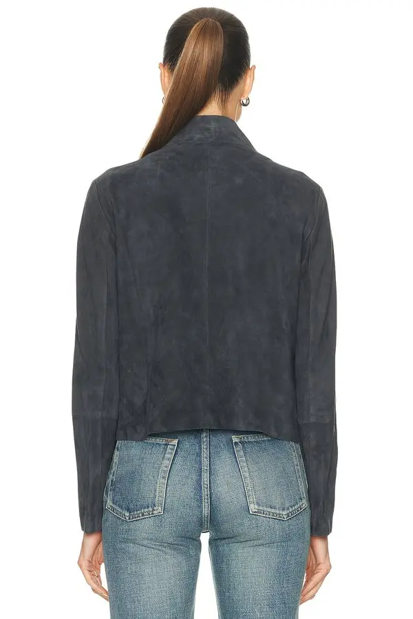 ARMA Emy Suede Jacket - Royal