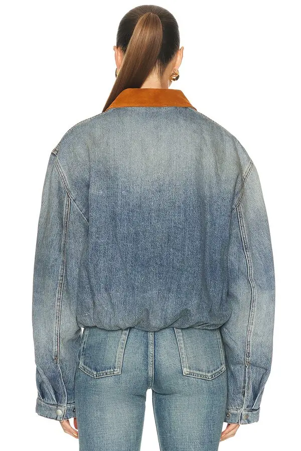 Acne Studios Okra Jacket - Mid Blue
