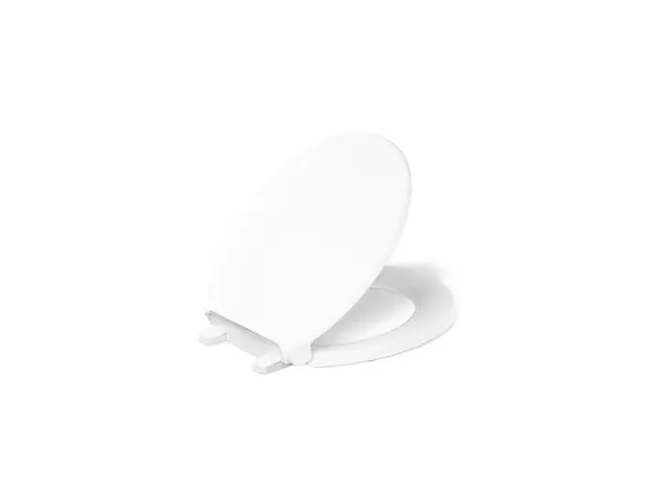 KOHLER Memoirs Quiet-close Round-front Toilet Seat - White