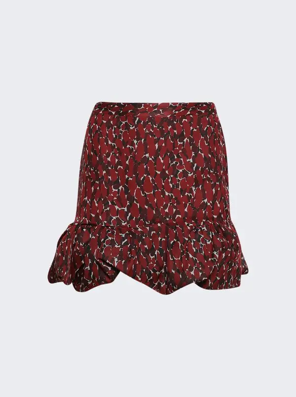 Saint Laurent Mini Skirt - Red