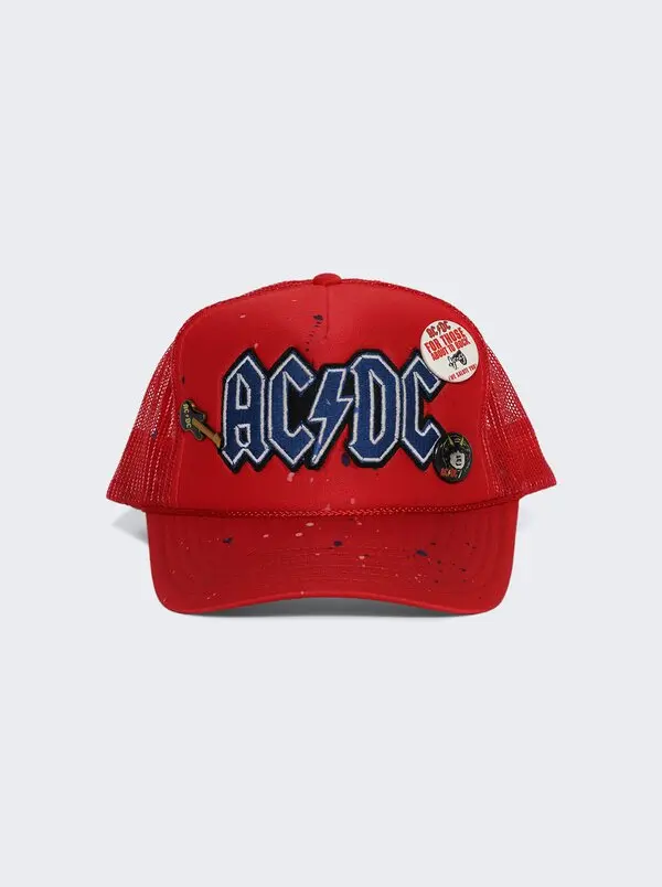 MadeWorn Ac/dc Trucker Hat - Red