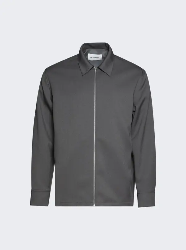 JIL SANDER Zip Shirt Shadow