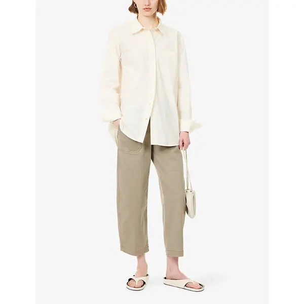 FRAME The Ranger Utility Stretch-cotton Trousers - Thyme