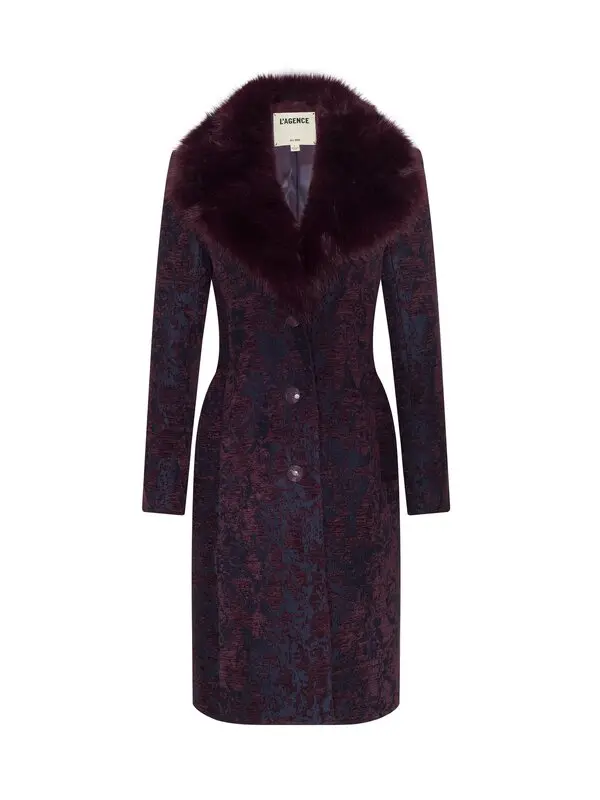 L'Agence Laney Jacquard Coat
