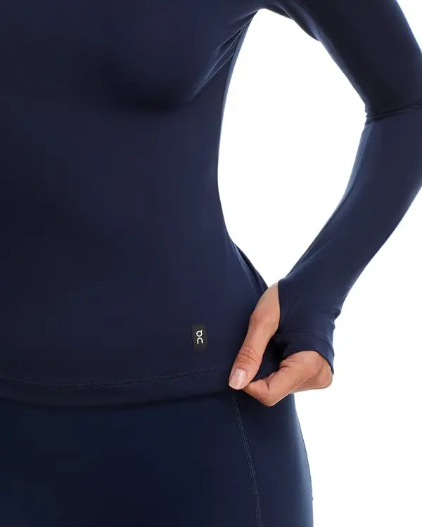 On Studio Long Sleeve Tee - Navy
