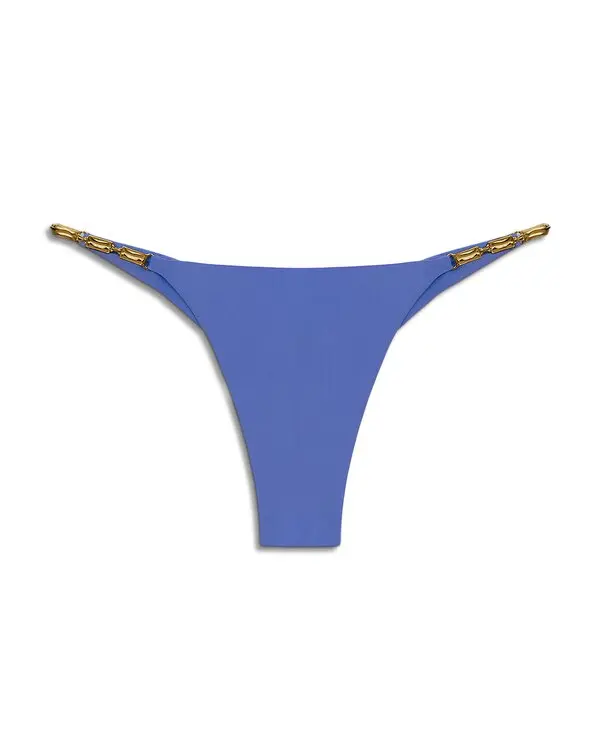 VIX PAULA HERMANNY Mage Cheeky Bikini Bottoms - Blue