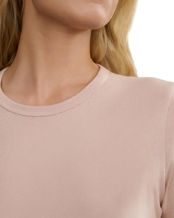 Jenni Kayne Cotton Slim Tee - Blush