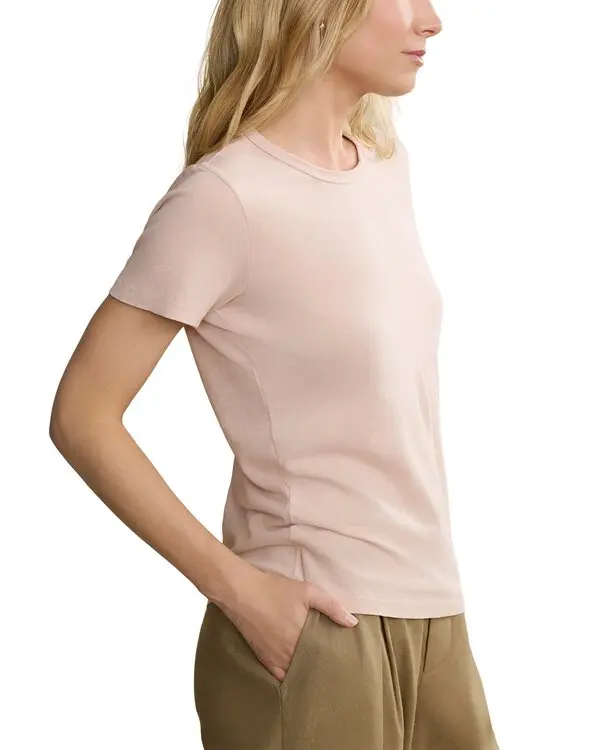 Jenni Kayne Cotton Slim Tee - Blush