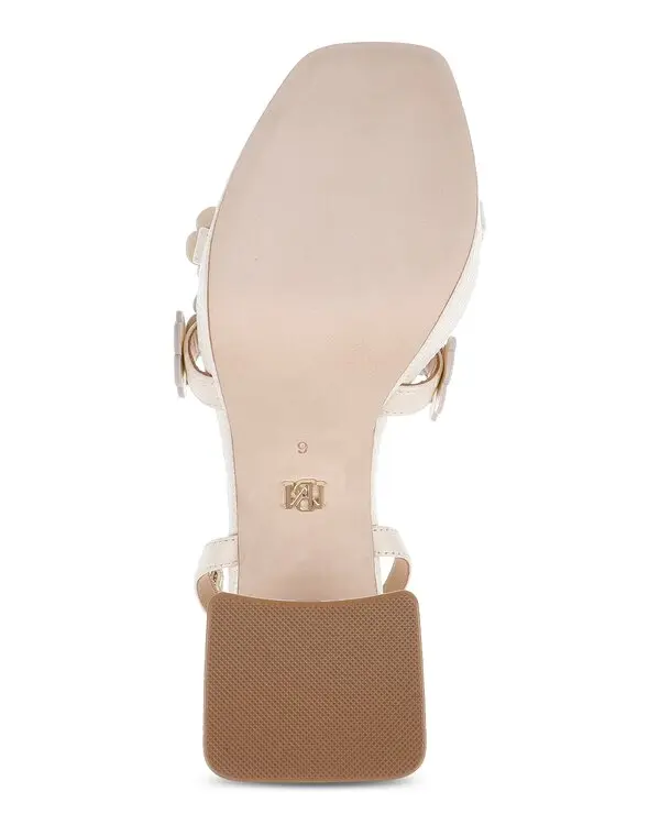 Badgley Mischka Waverly Sandals - Cream Leather