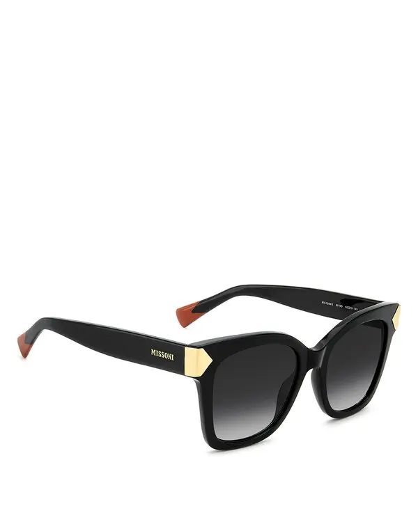 Missoni Square Sunglasses, 52mm - Black