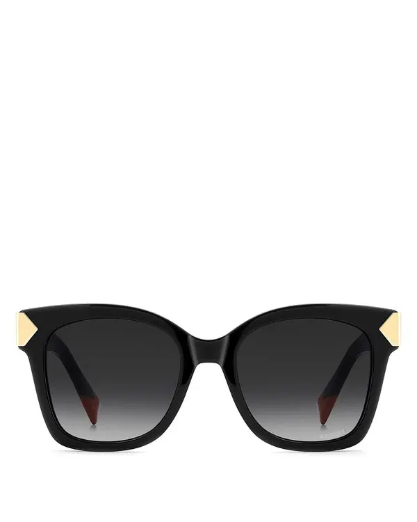 Missoni Square Sunglasses, 52mm - Black
